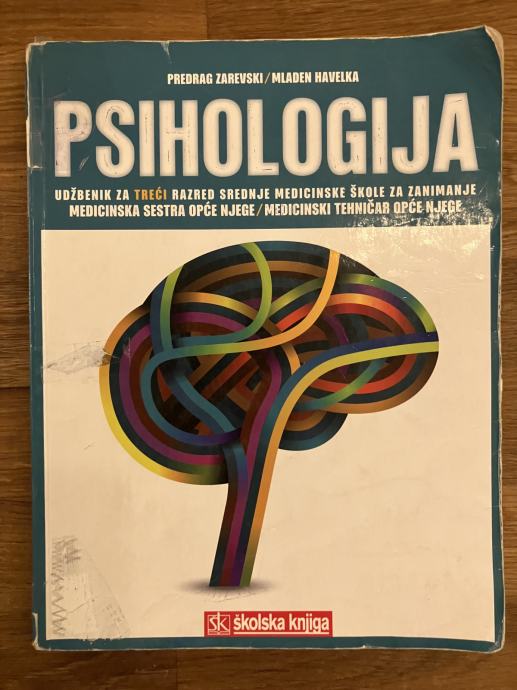 Psihologija udžbenik za 3. razred srednje medicinske škole