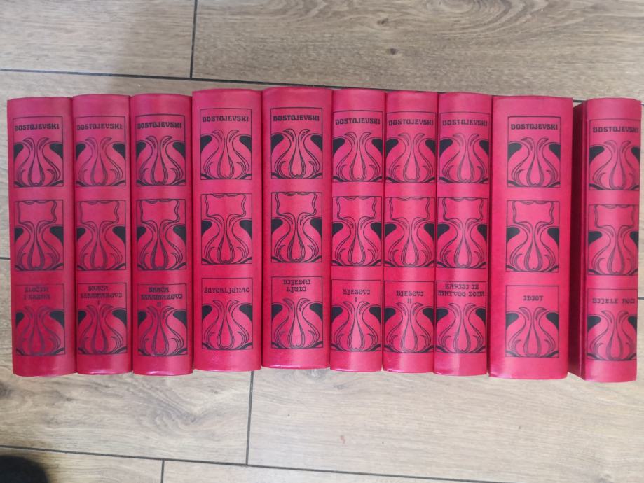 Dostojevski set knjiga