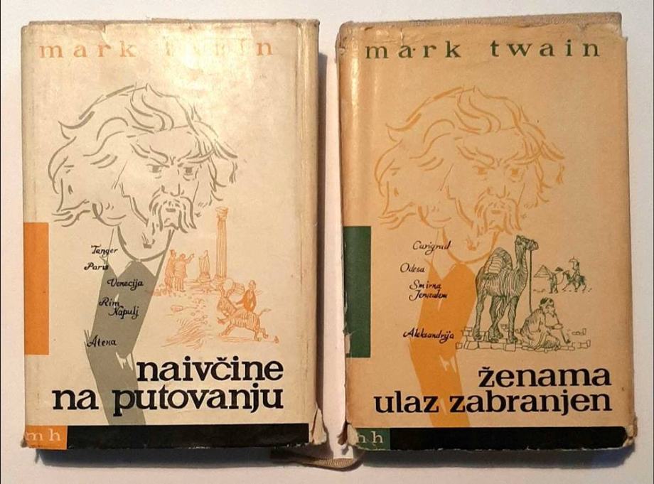 Mark Twain - Naivčine na putovanju I-II