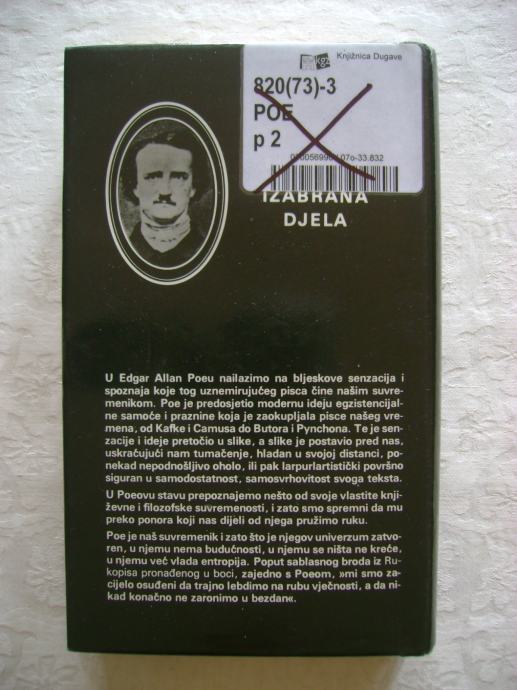 Edgar Allan Poe - Izdajničko srce (Priče; knjiga druga) - 1986.