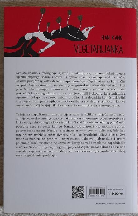 HAN KANG....VEGETARIJANKA