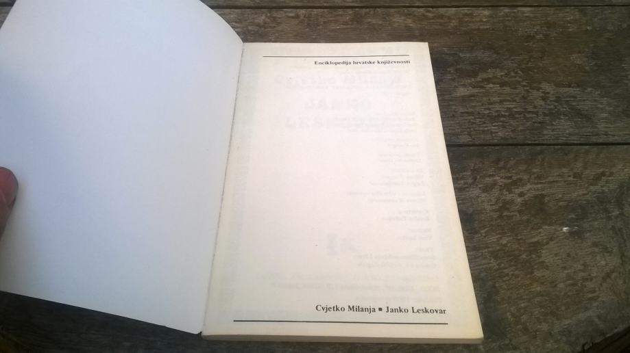 JANKO LESKOVAR CVJETKO MILANJA ZZK LIBER 1987.