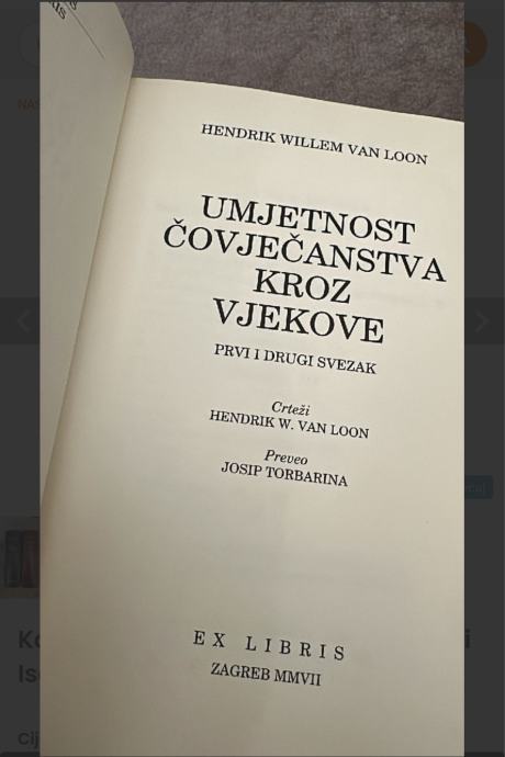 Komplet - Hendrik Willem van Loon i Iso Velikanović ŠTA JE ŠTA