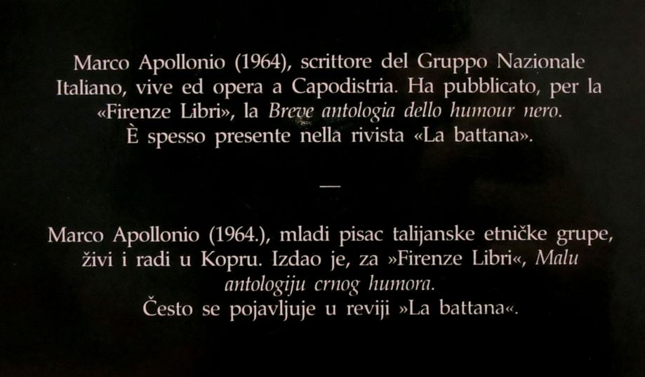 Marco Apollonio - Corpi / Tijela