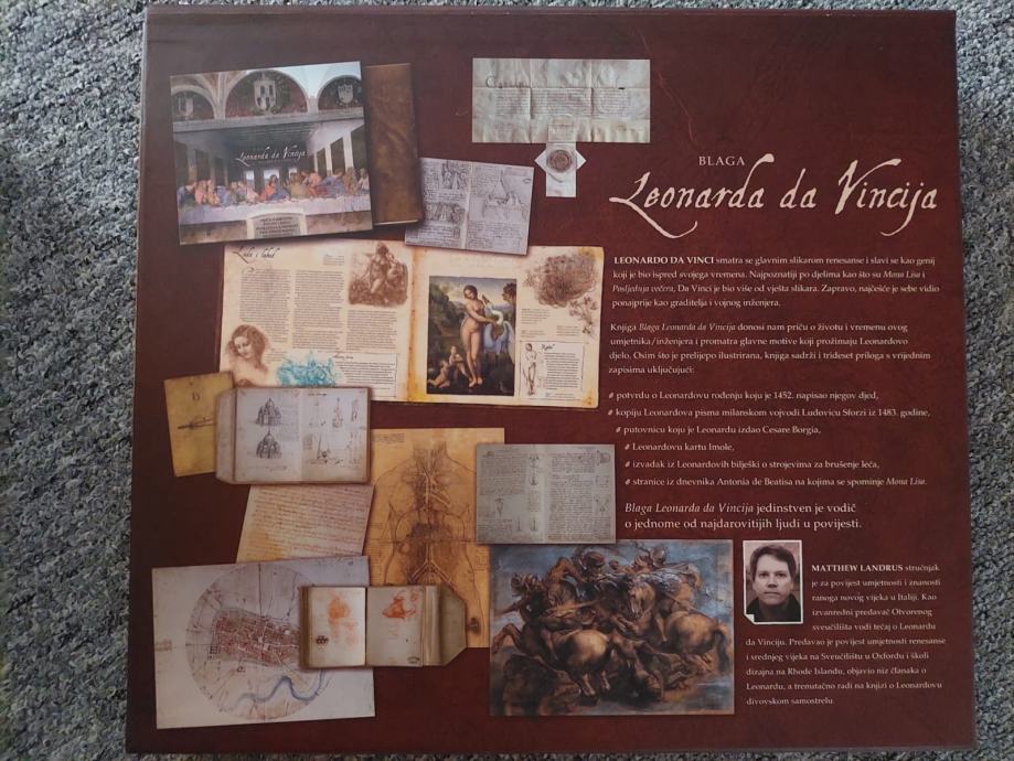 Matthew Landrus, Leonardo da Vinci