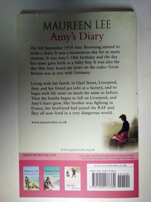 Maureen Lee - Amys diary