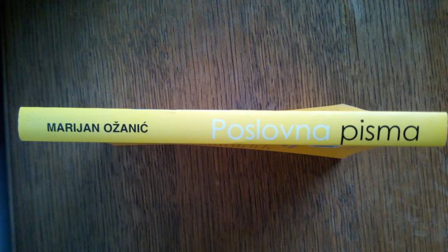 Poslovna pisma ili Kako napisati poslovno pismo / Marijan Ožanić