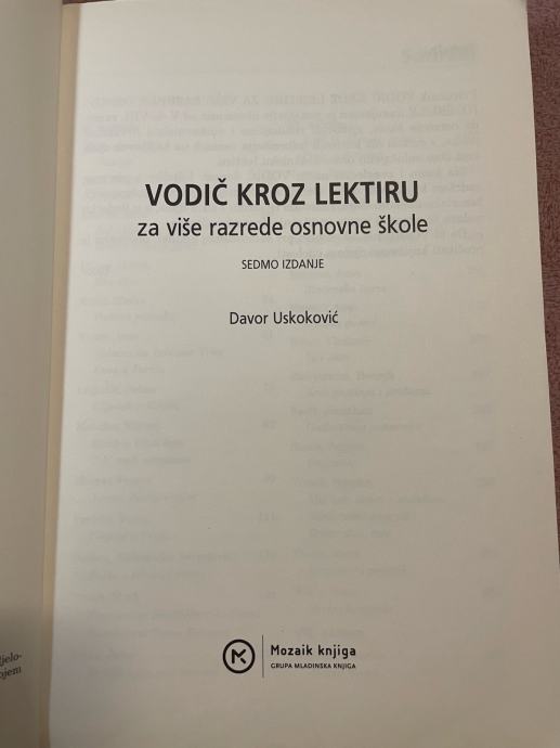 Vodič kroz lektiru