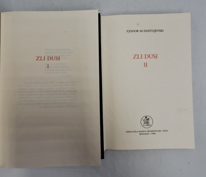 Zli dusi I-II