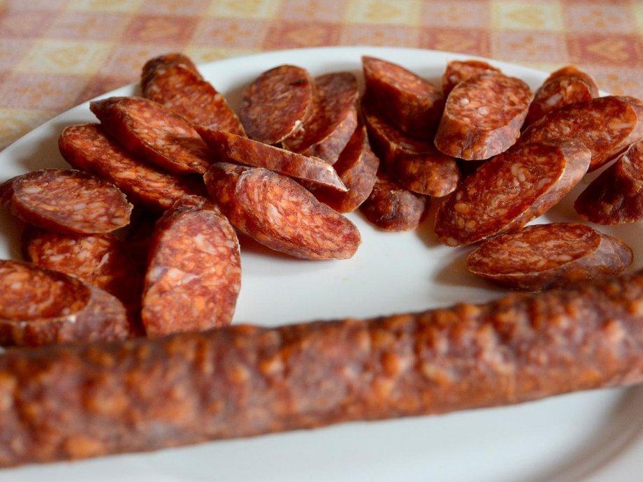 Domaća suha kobasica