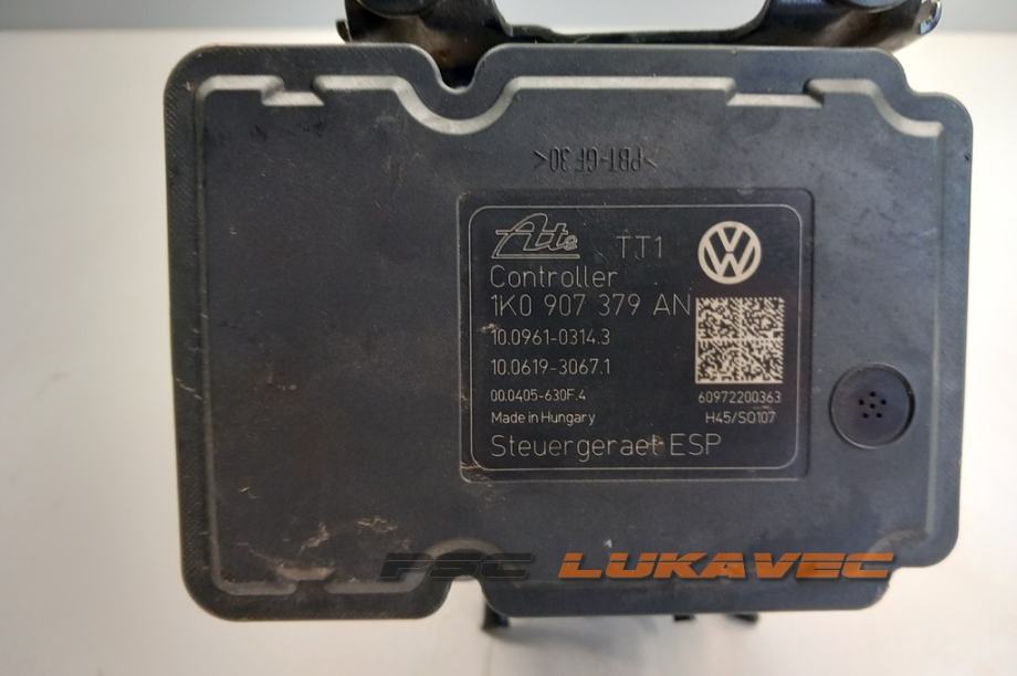 VW GOLF 6 ABS CENTRALA VW GOLF 6 ABS PUMPA 1K0907379AN