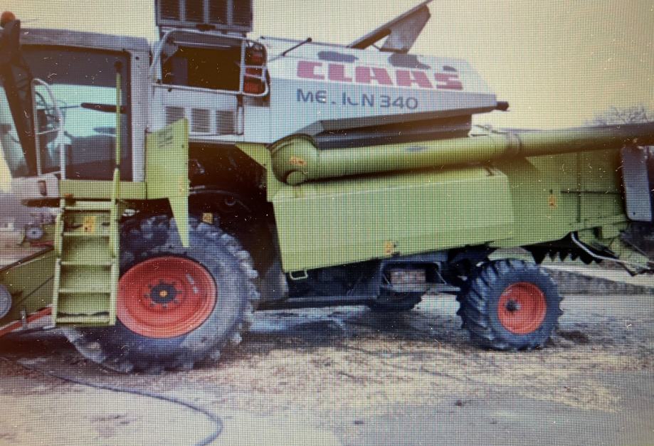 Claas Medion 340 + žitni heder 6 metara + kukuruzni sklopivi heder 6 r