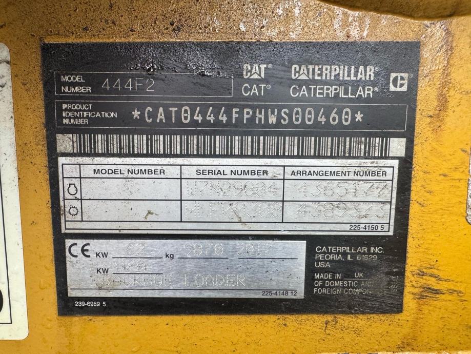 CAT 444 F2 KOMBINIRKA