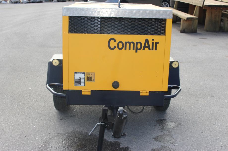 CompAir C26 / Deutz motor / 7 bara, kapacitet 2,5m3/min