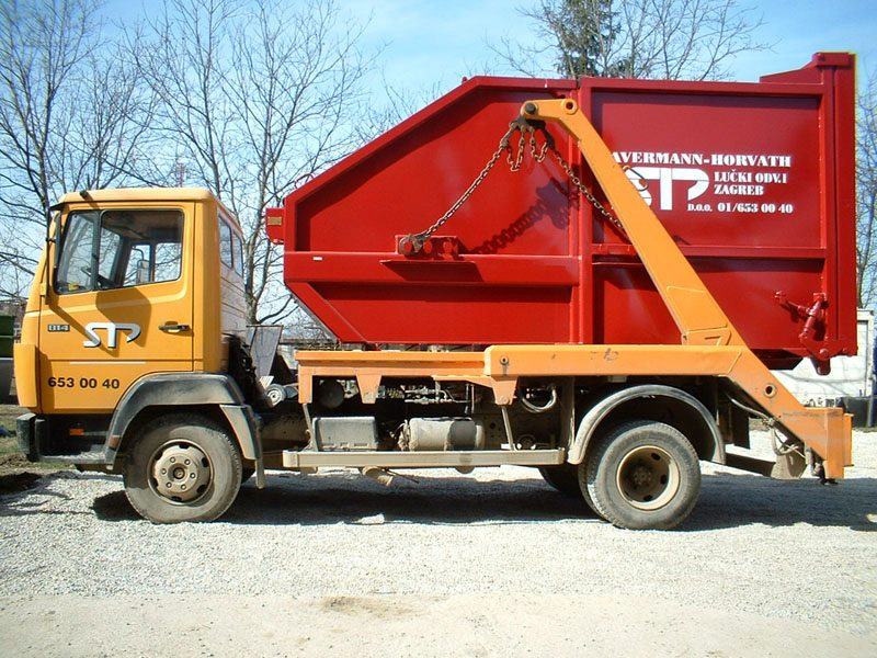 Avermann presscontainer, preskontejner, presokontejner