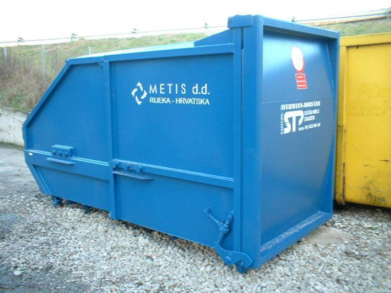 Avermann presscontainer, preskontejner, presokontejner