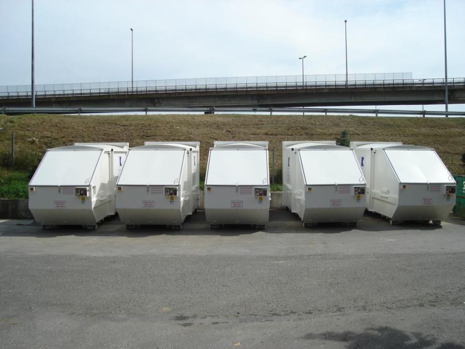 Avermann presscontainer, preskontejner, presokontejner