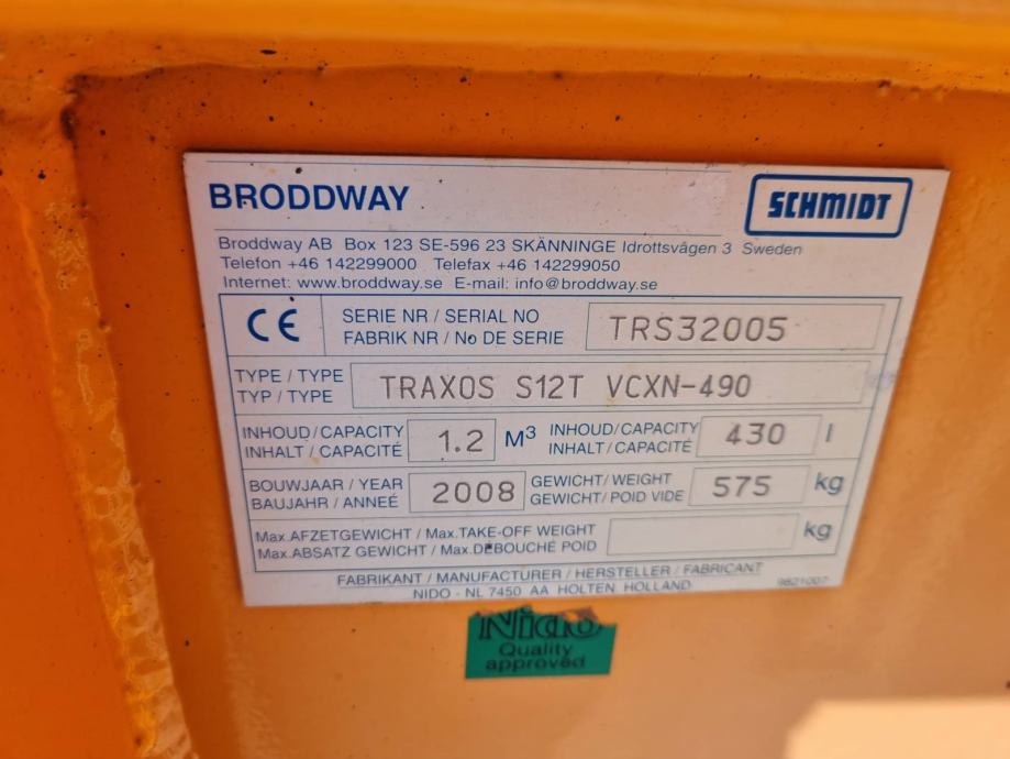 Posipalec SCHMIDT 1,2m3