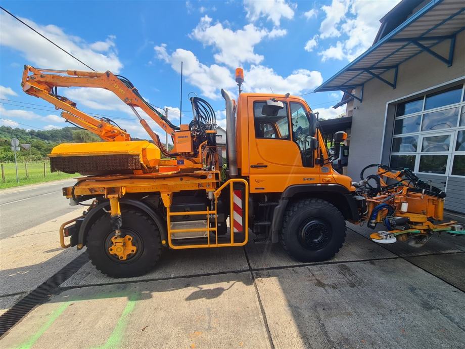 Unimog U400 2011. sa mulag malčerima MRM300, MLM200 i MHU800