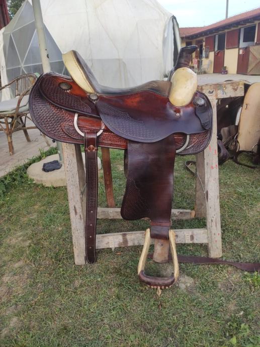 Western sedlo ,Santa Fe saddlery
