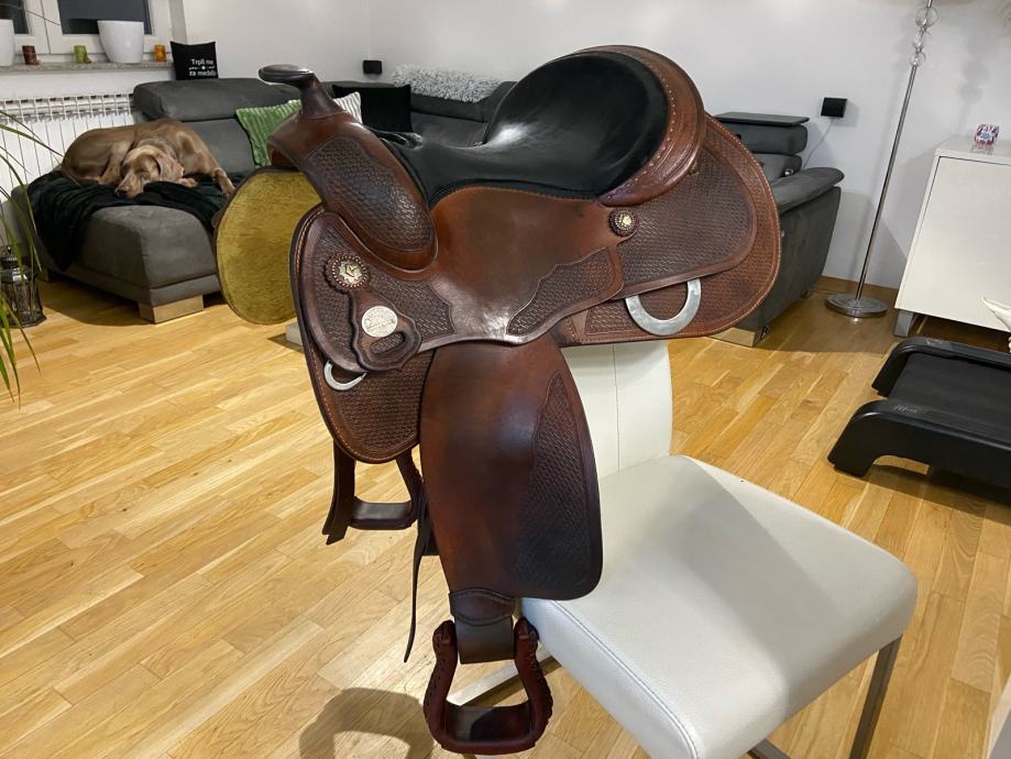 Western sedlo Tripple W Platinum