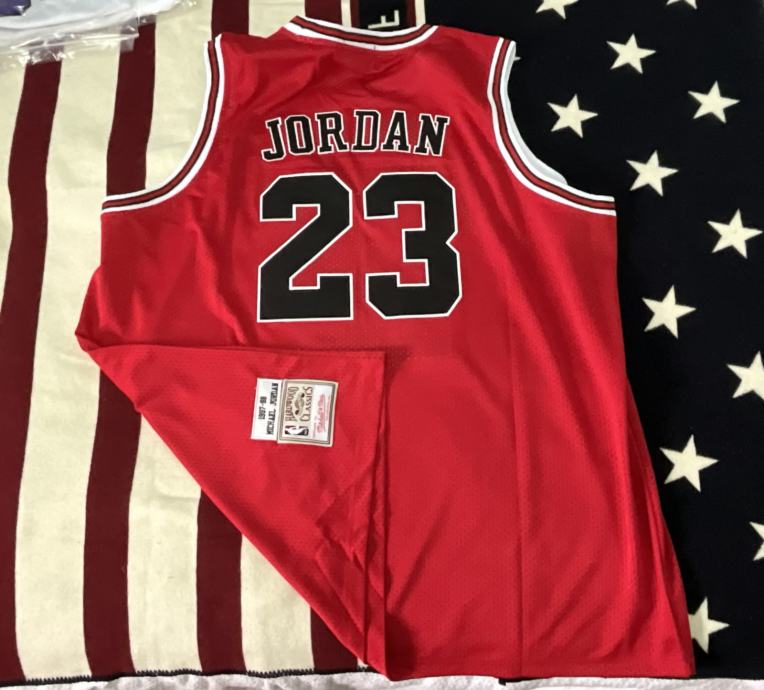 Chicago Bulls Michael Jordan Mitchell & Ness 1997-98 Hardwood Classic