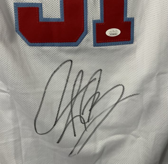 Dennis Rodman Signed #91 NBA Basketball Custom Jersey