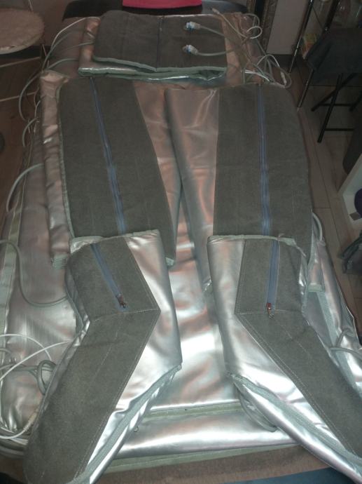Aparat za limfnu drenazu + elektrostimulacija + topla deka