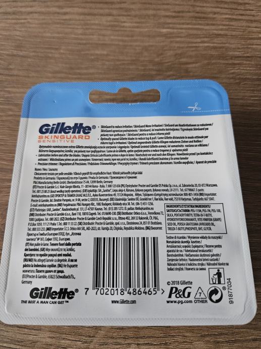 Gillette Fusion zamjenske patrone britvice NOVO! 12eura