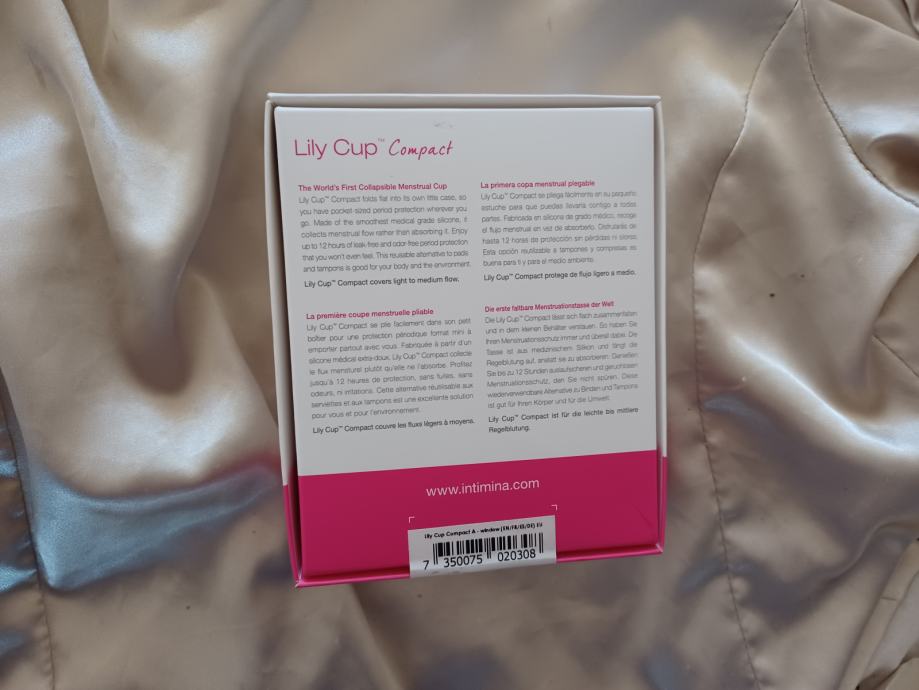 INTIMINA Lily Cup Compact A menstrualna čašica