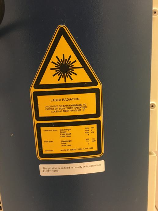 Medicinski laser za uklanjanje dlačica Asclepion Mediostar