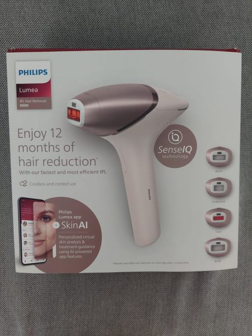 Philips Lumea serija 9900 IPL BRI977/00 uređaj za uklanjanje dlaka