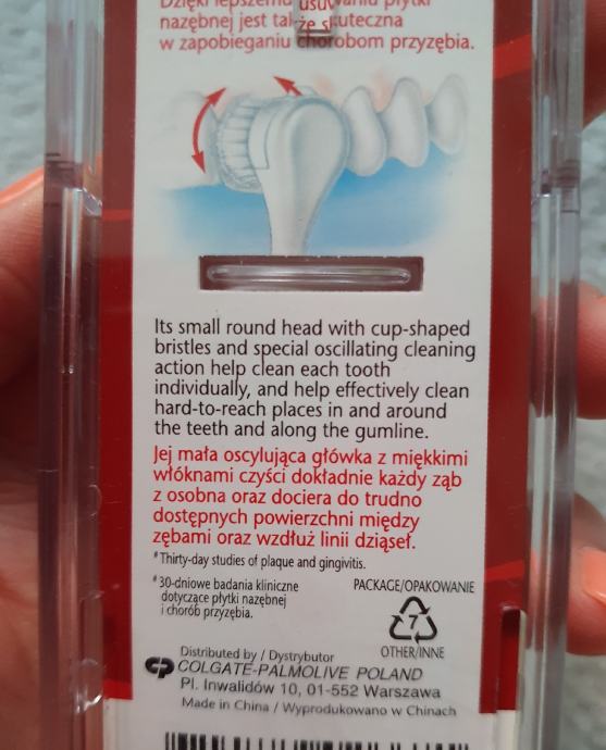 NOVO Colgate Actibrush električna četkica za zube