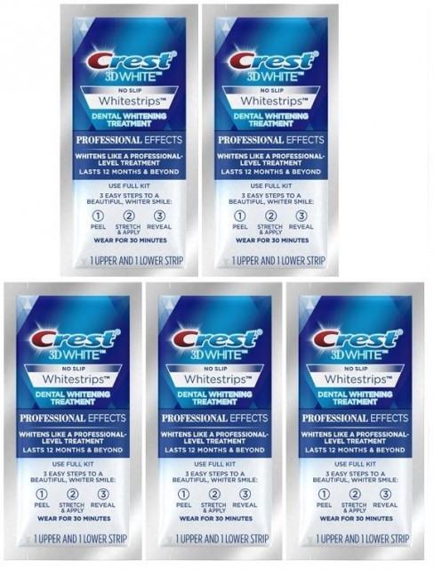 CREST 3D WHITE Professional trakice za izbjeljivanje zubi