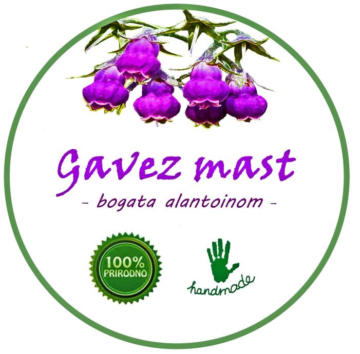 DOMAĆA MAST OD GAVEZA i TINKTURA OD GAVEZA (gavez krema, gavez melem)