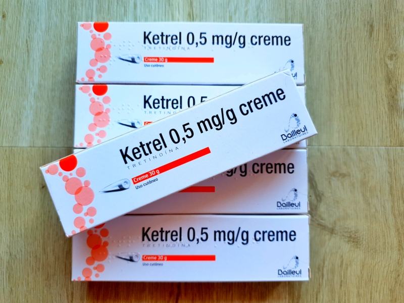 Tretinoin Ketrel krema 0,05% protiv bora, akni, 5kom - PTT Brezplatno