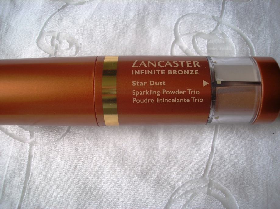 LANCASTER infinite bronze SET- Powder Trio+ ruž lip variations