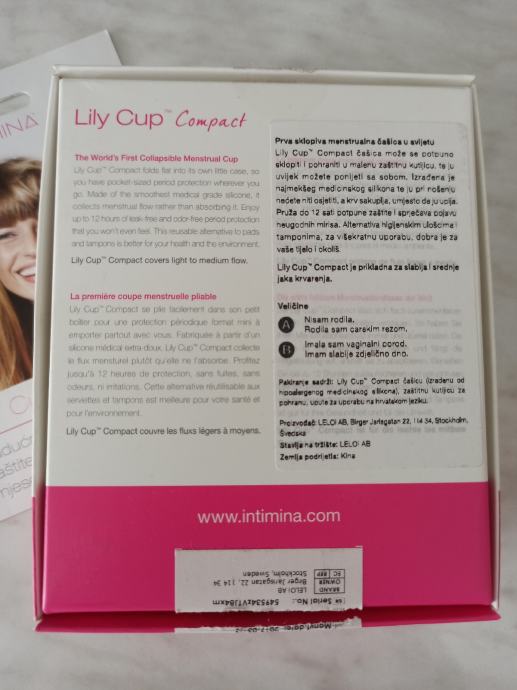 Lily Cup Compact Menstrualna čašica