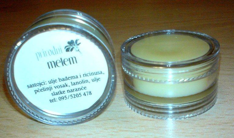 Prirodni melem - 100% prirodni sastojci