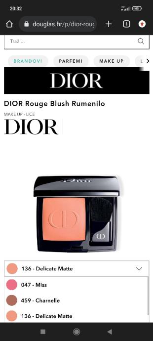 Rumenilo Dior