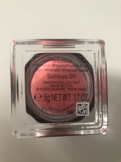 shiseido sonoya 01 kremasto rumenilo