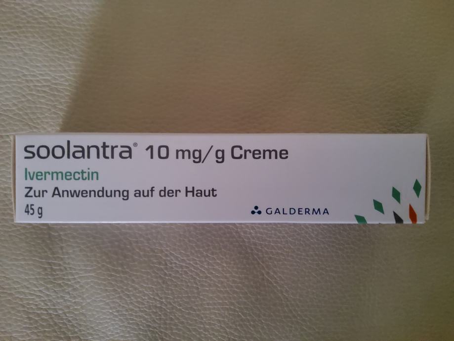 Soolantra 10mg/g Creme - Ivermectin - krema