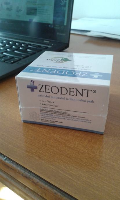 Zeodent prirodni mineralni zeolitni zubni prah bez fluora