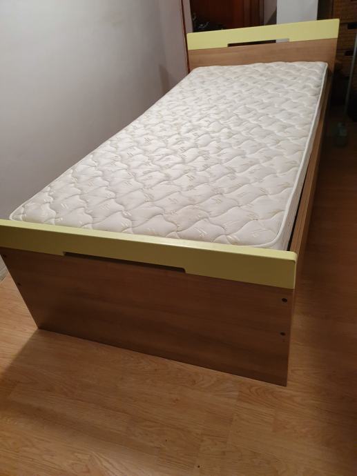 Krevet HESPO 90 X 200 s PODNICOM I MADRACEM