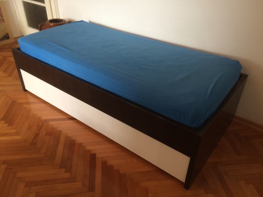 moderan krevet 90x200 + HESPO legenda podnica + pomoćni ležaj/spremnik