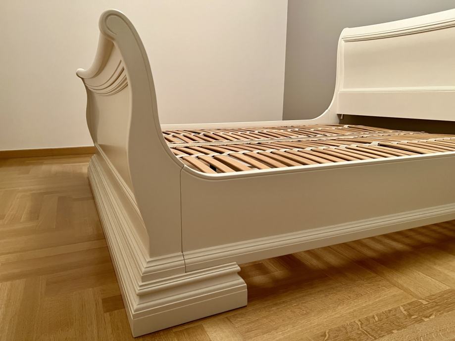 RUČNI RAD drveni bračni krevet i podnice