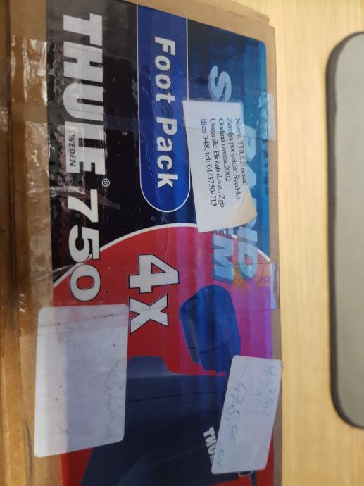 Krovni nosači Thule Rapid System 750 / Aero Bar 861
