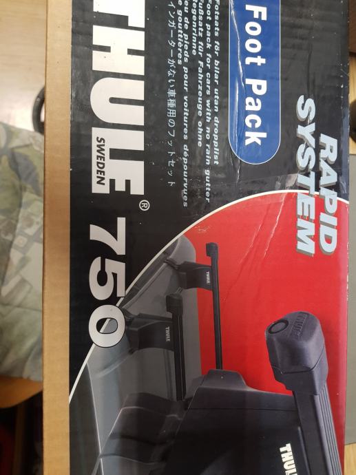 Krovni nosači Thule Rapid System 750 / Aero Bar 861