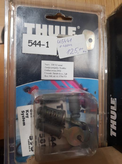 Krovni nosači Thule Rapid System 750 / Aero Bar 861