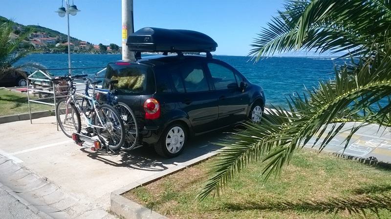 Nosač za bicikle Renault Modus - sustav Velofix